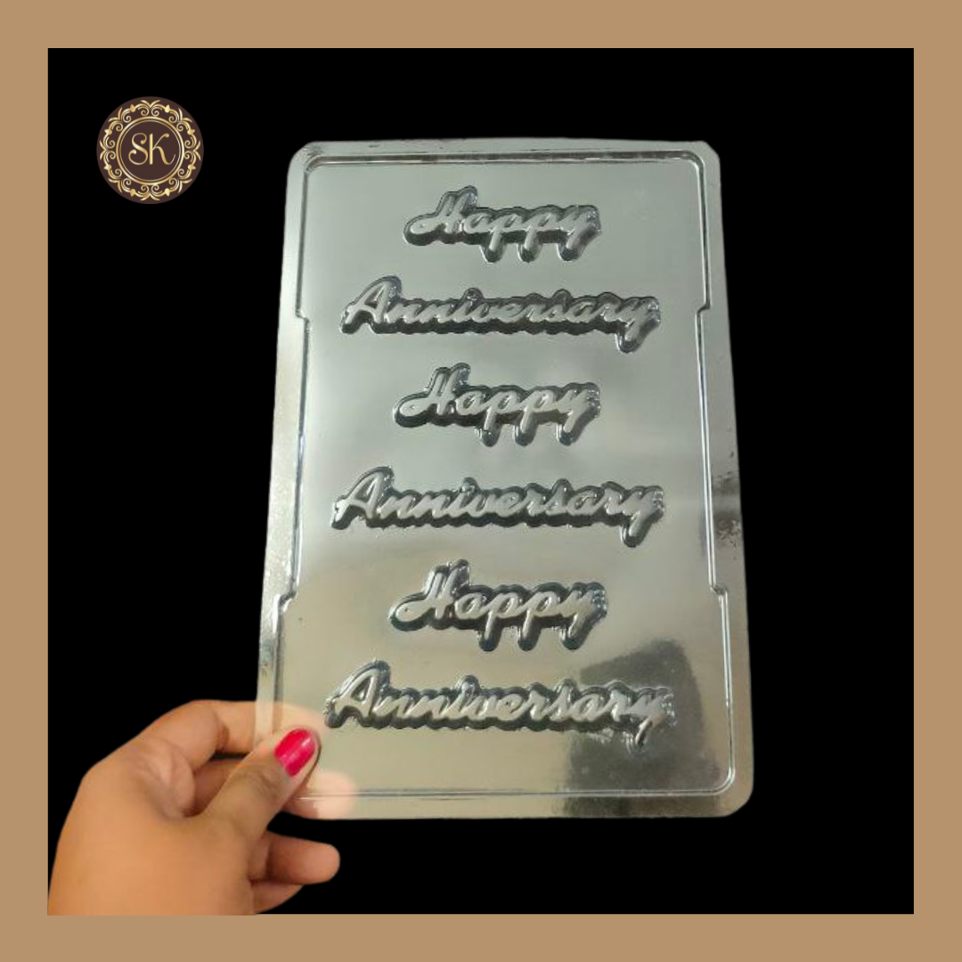 Anniversary chocolate molds store