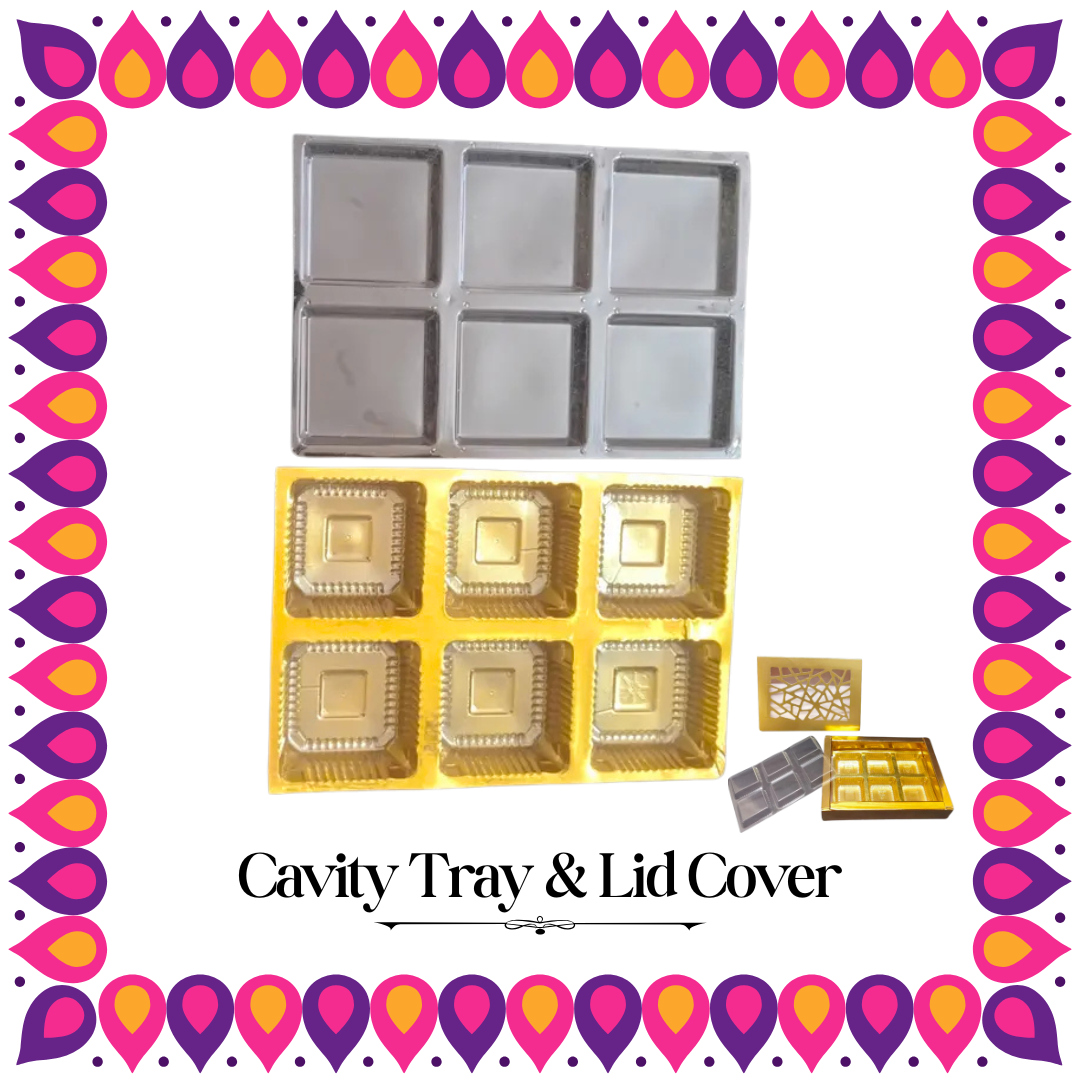 Cavity Tray & Lid Cover – Sweetkraft | Baking supplies