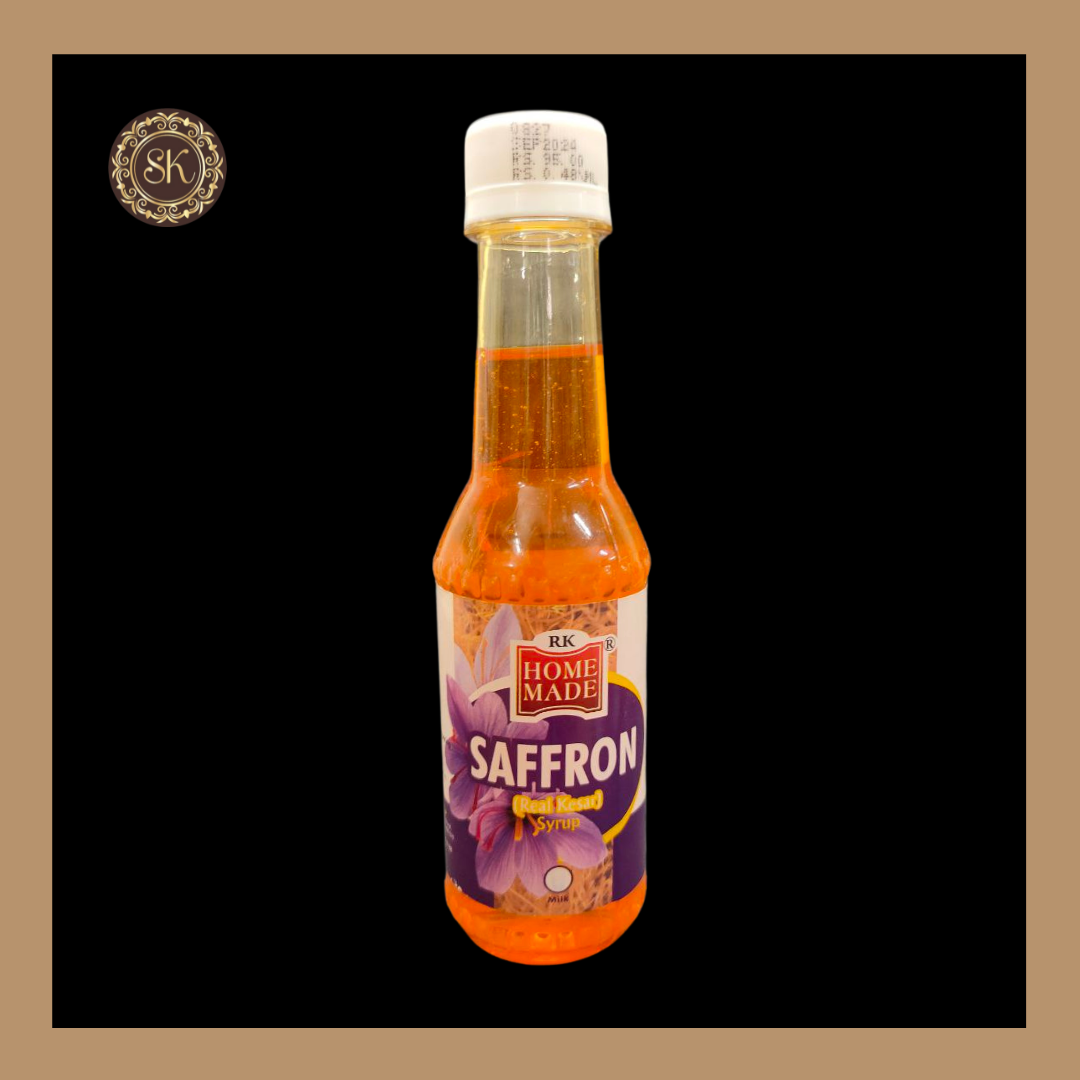 Home Made | Saffron Real Kesar Syrup | RK Home Made Natural Syrup - 20 ...