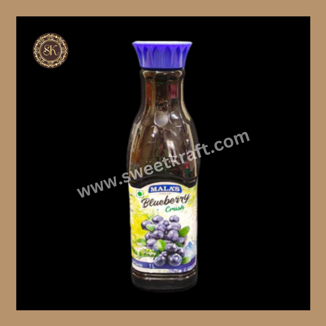 Mala's | Blueberry Whole Fruit Crush | 1Litre – Sweetkraft | Baking ...