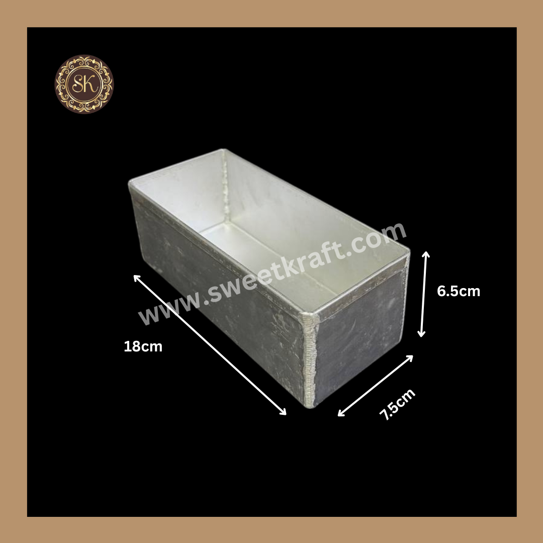 Aluminium Bread Mould | Bar Tin | Plum Cake Tin - 7x3x2.5inch ...