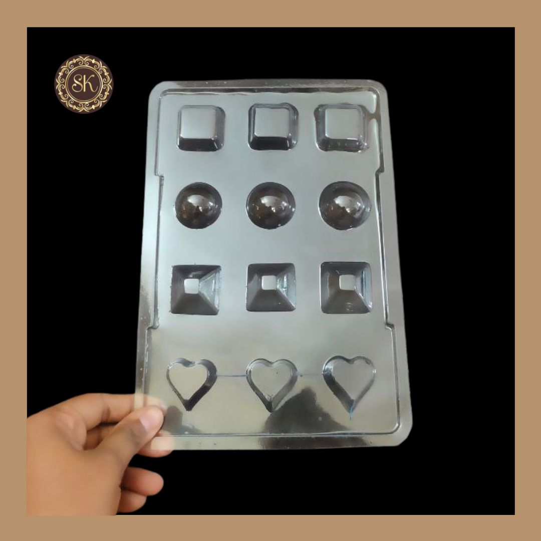 Plastic chocolate mould | PVC Mould | Plastic molds (PM-306 ...