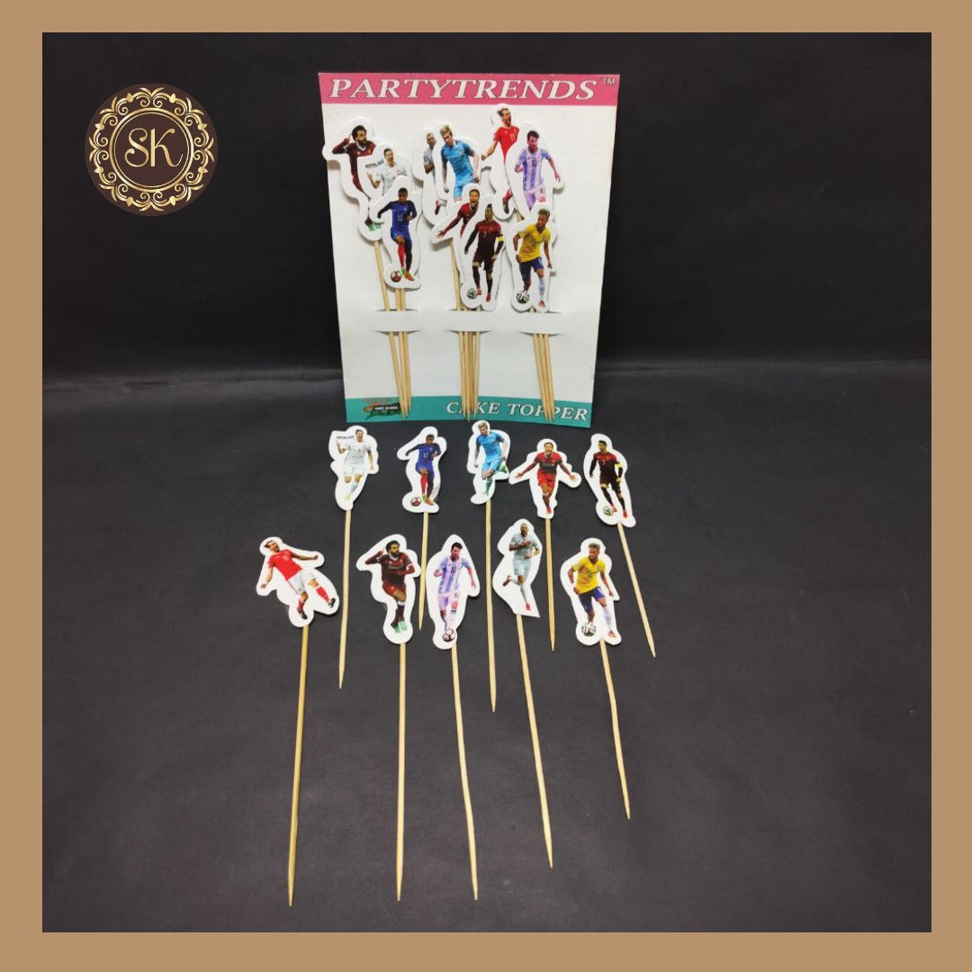 Theme Cake Toppers - 6pcs, Happy Birthday Cake Toppers | Party Cake To ...