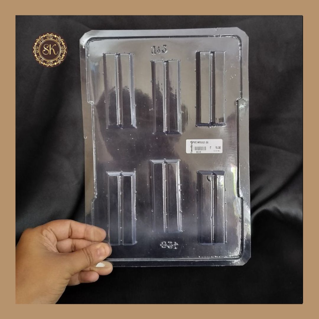 Plastic chocolate mould | Kit Kat Shape Chocolate Mold | Chocolate Pla ...