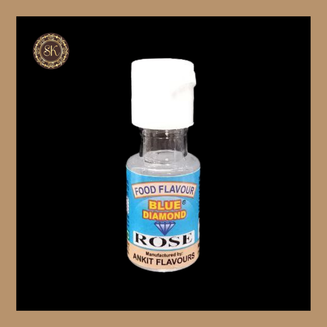 Food Flavour | Rose | Blue Diamond 20ml – Sweetkraft | Baking supplies