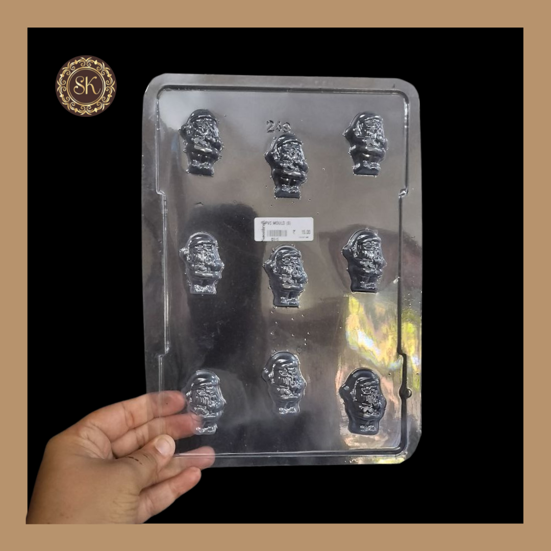 Plastic chocolate mould | Christmas Designing Chocolate Mould | Chocol ...