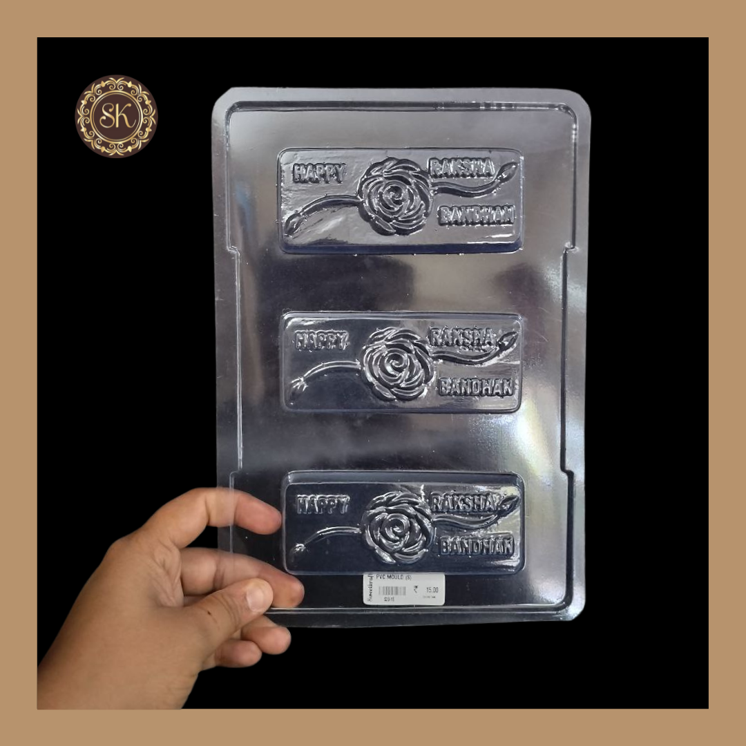 Plastic chocolate mould | Raksha Bandhan Chocolate Mould | Chocolate P ...