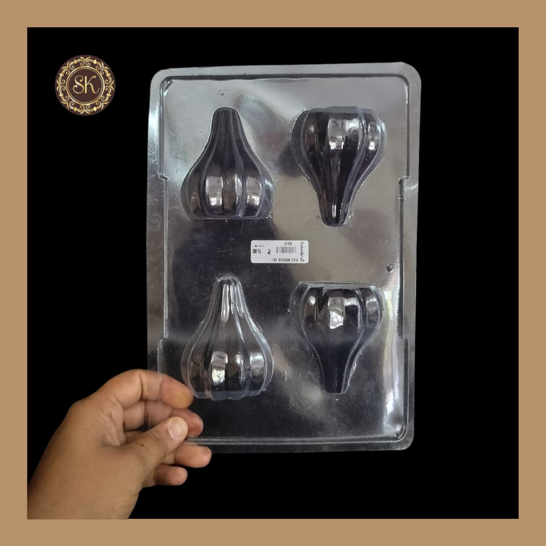 Plastic chocolate mould | Ganpati Modak Chocolate Mould | Modak Plasti ...