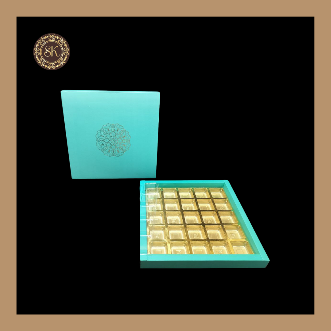 25 Cavity Pastel Box | Golden Cavity Box | Chocolate Box | Gift Box ...