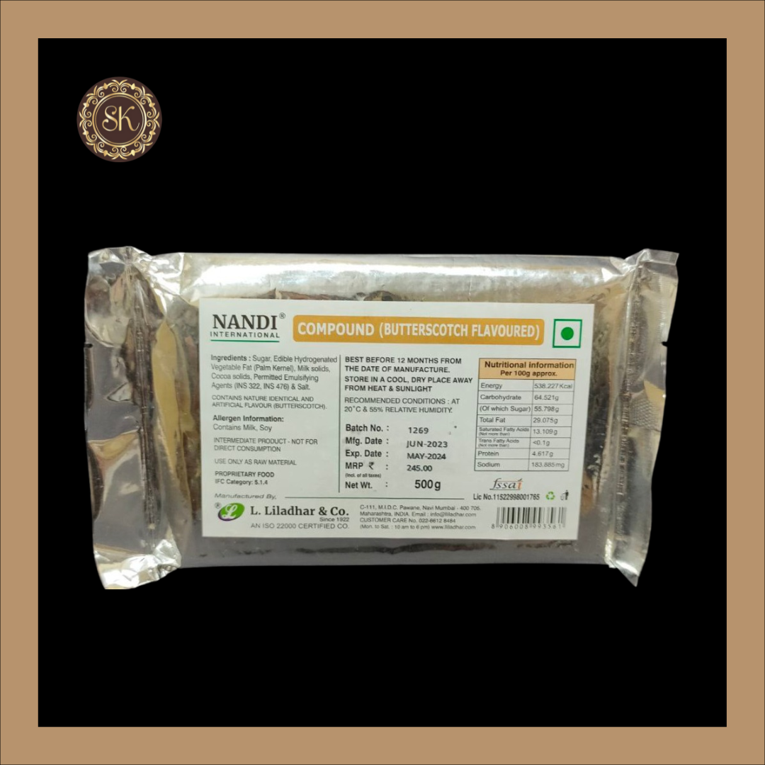 Butterscotch Flavoured Compound | Butterscotch Compound | Brown | Nand ...