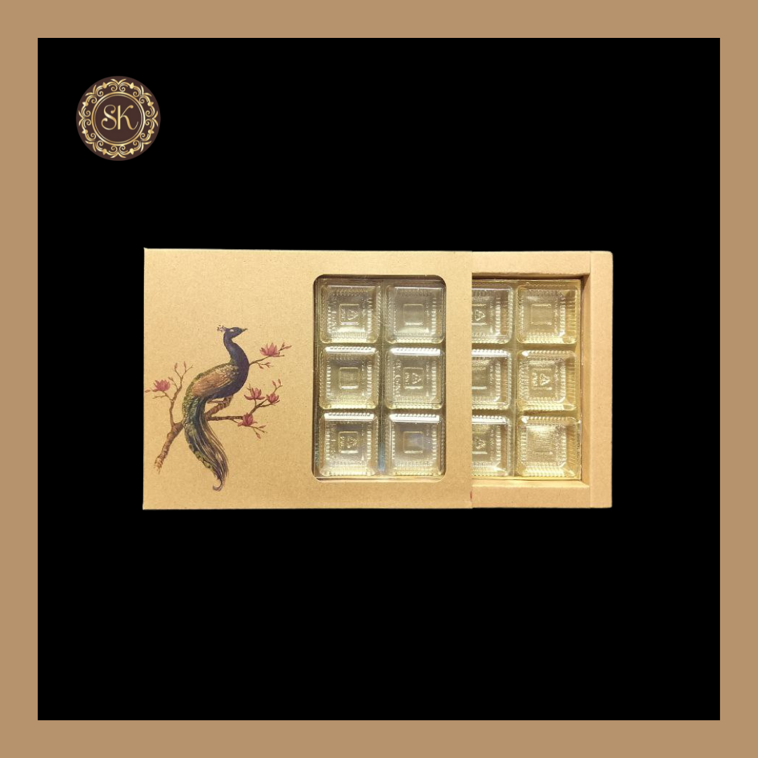 16 Eco-Nature Cavity Box | Golden Cavity Box | Chocolate Box | Gift Bo ...