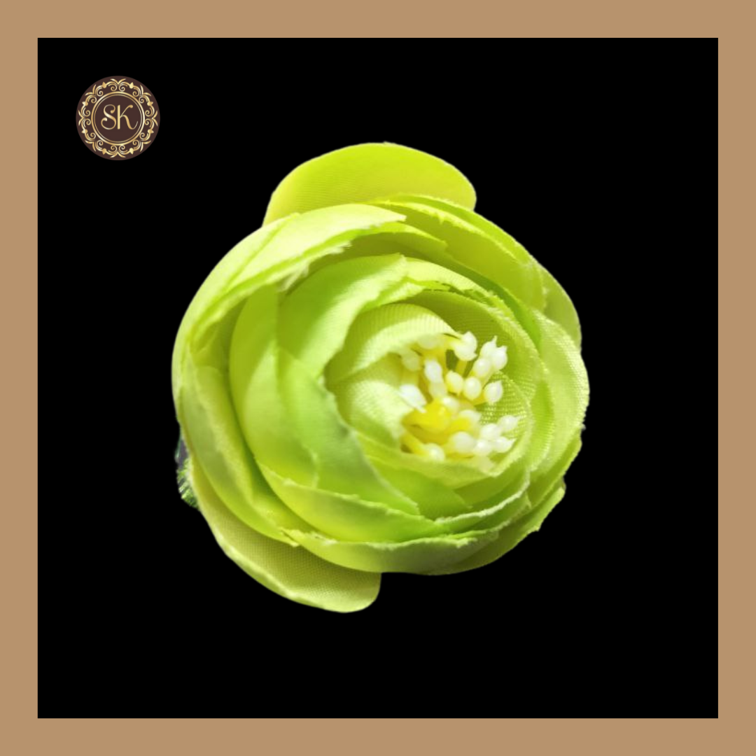 Peony Flower | Pista Green Artificial Flower For Cake Decoration | Pac ...