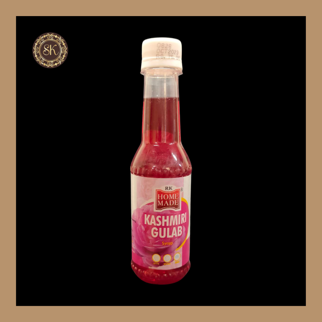 Home Made | Kashmiri Gulab Syrup | RK Home Made Natural Syrup - 200 ml ...