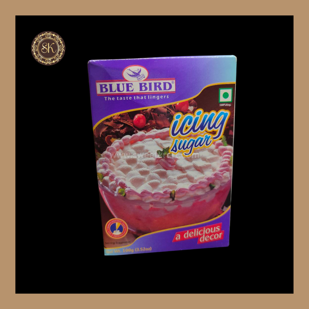 Icing Sugar | Blue Bird - 100g – Sweetkraft | Baking supplies