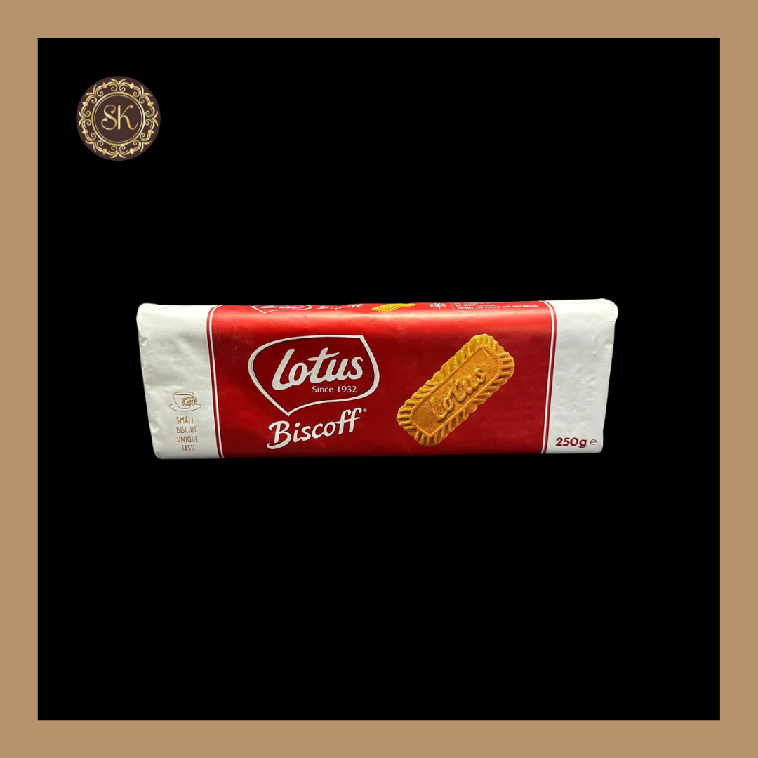 Biscoff Biscuit | Lotus - 250 gms – Sweetkraft | Baking supplies