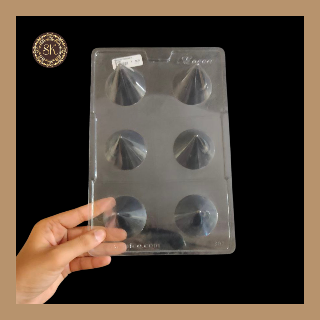 Plastic chocolate mould | Cacao | Phataka Shapedi Mold | Diwali Plasti ...
