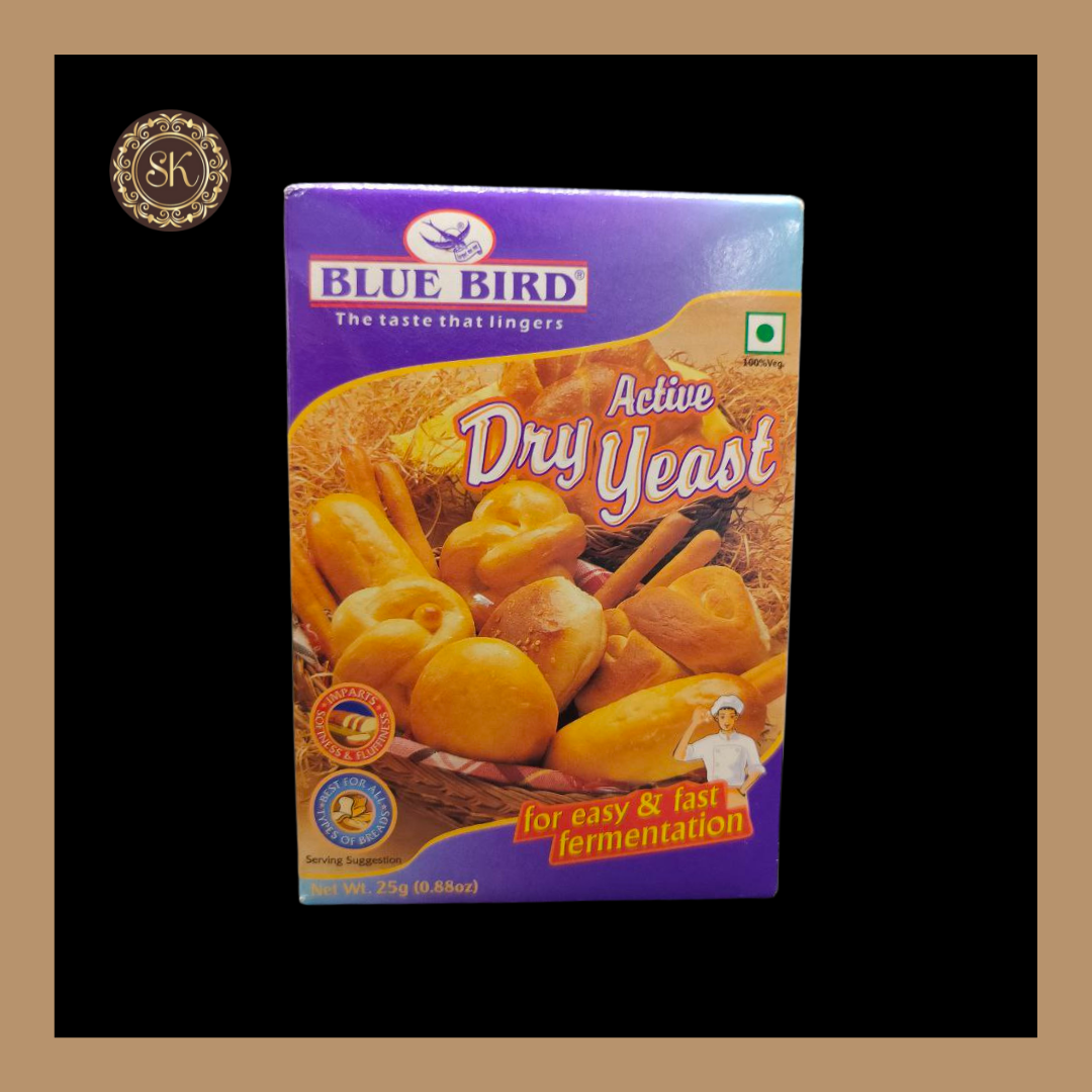 Active Dry Yeast | Blue Bird - 25 gms – Sweetkraft | Baking supplies