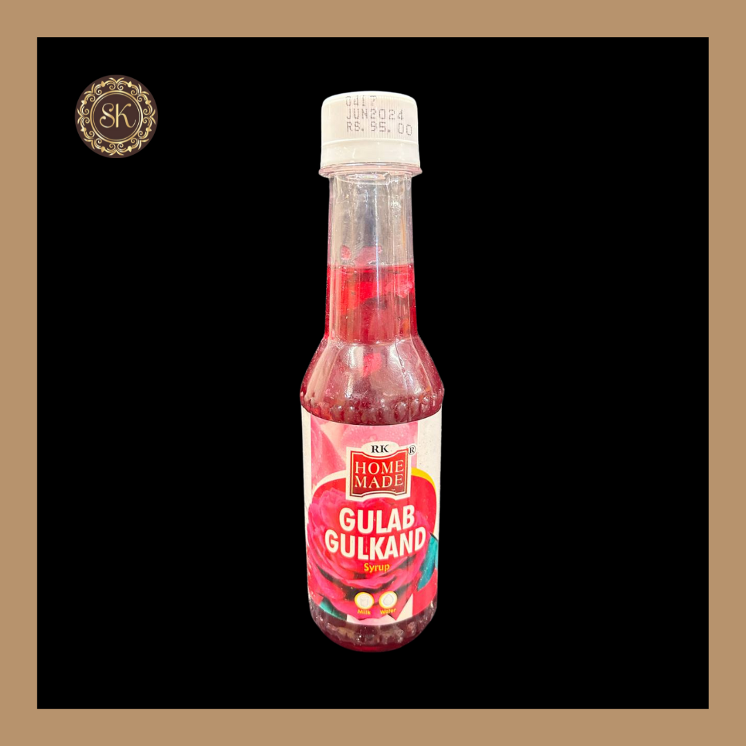 Home Made | Gulab Gulkand Syrup | RK Home Made Natural Syrup - 200 ml ...
