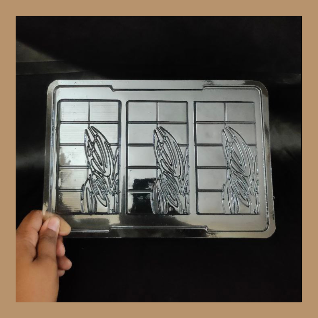 Plastic Chocolate Mould | Bar Design Mould | Chocolate Plastic Mould ...