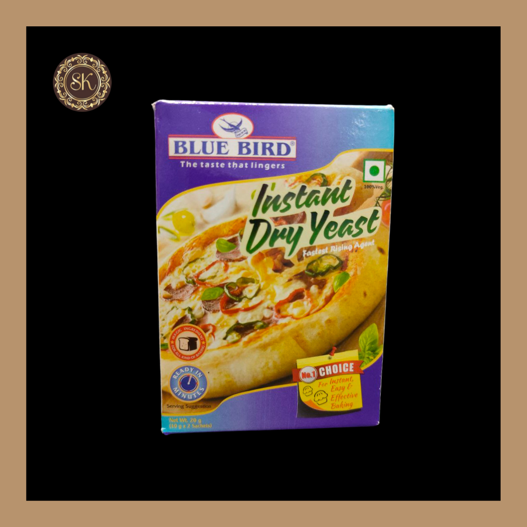 Instant Dry Yeast | Blue Bird - 20g – Sweetkraft | Baking supplies