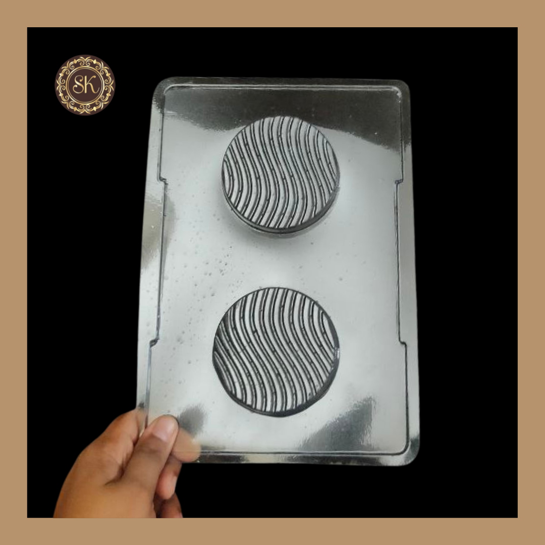 Plastic Chocolate Mould | Round Design Mould | Chocolate Plastic Mould ...