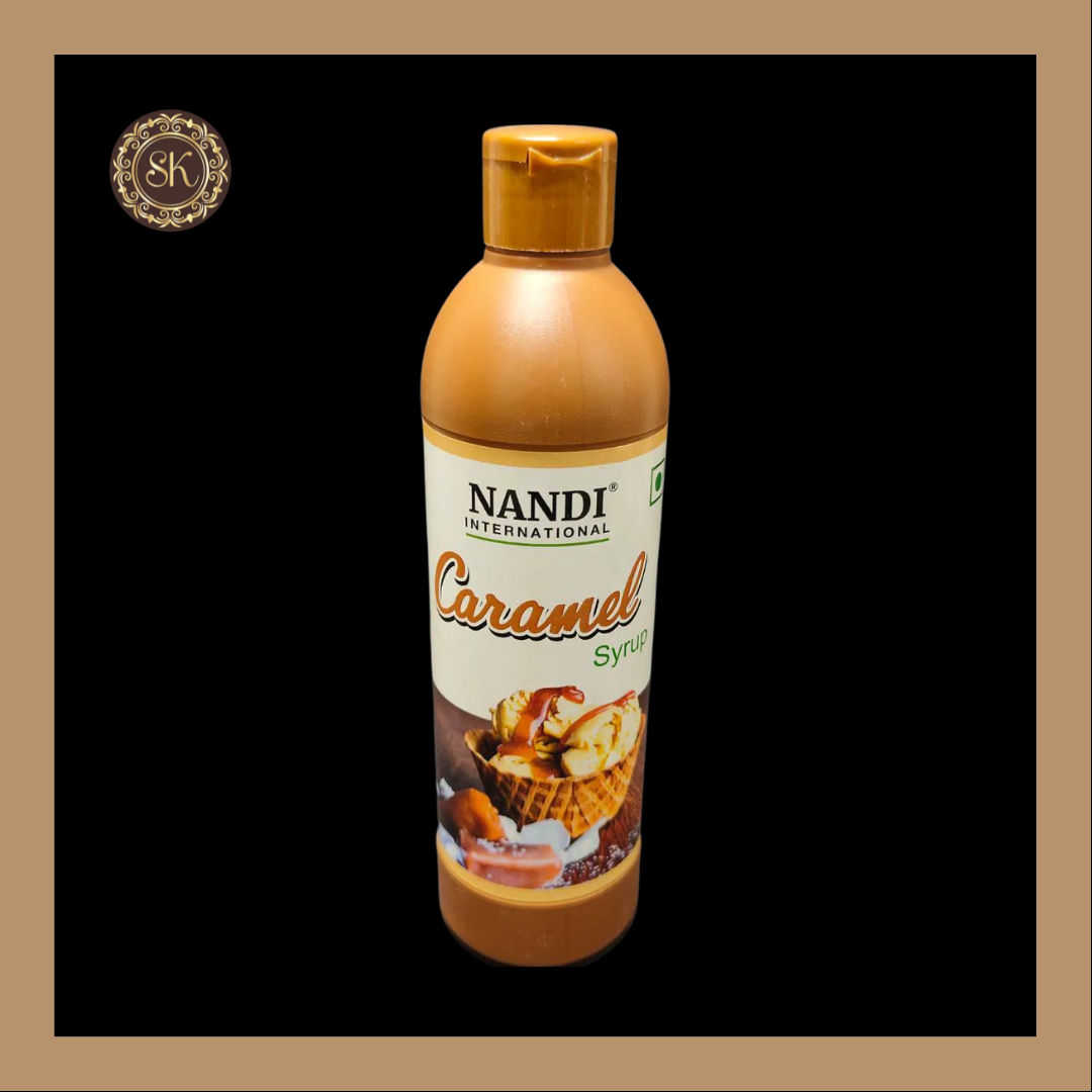 Caramel Syrup | Dessert Topping | Cake | Ice-Cream | Nandi - 650gms ...