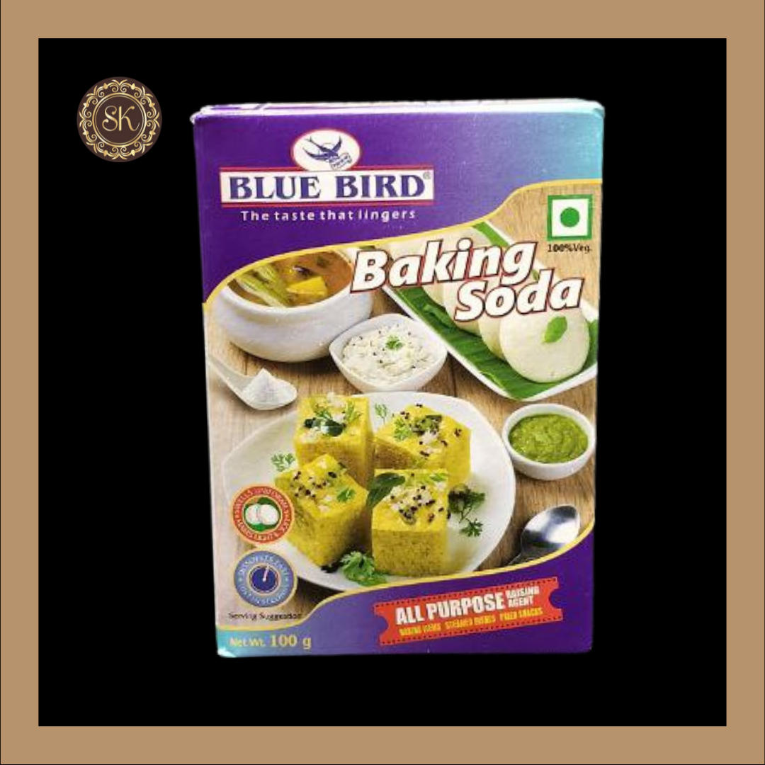 Baking Soda | Blue Bird - 100gms – Sweetkraft | Baking supplies