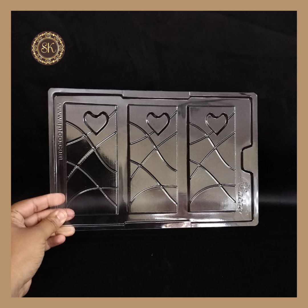 Plastic chocolate mould | Cacao | Mold | Valentine Plastic Mold | Plas ...