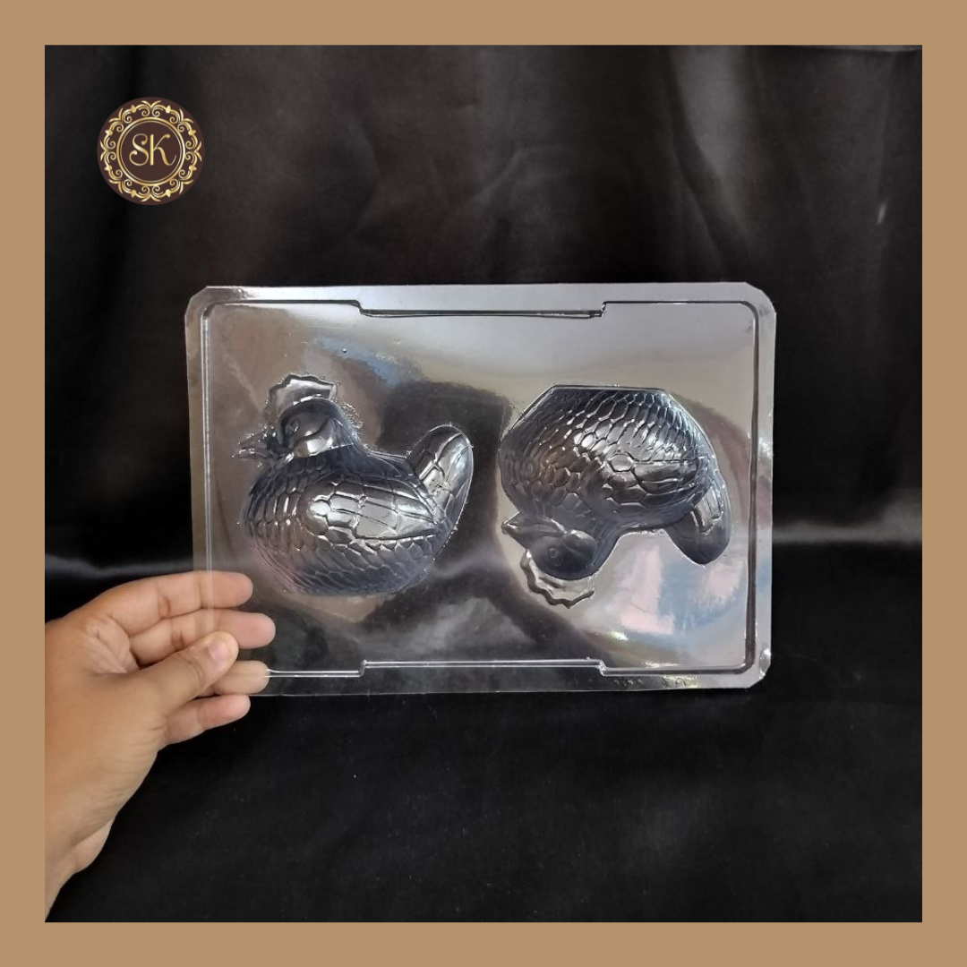 Plastic chocolate mould | Hen Chocolate Mold | Chicken Chocolate Plast ...