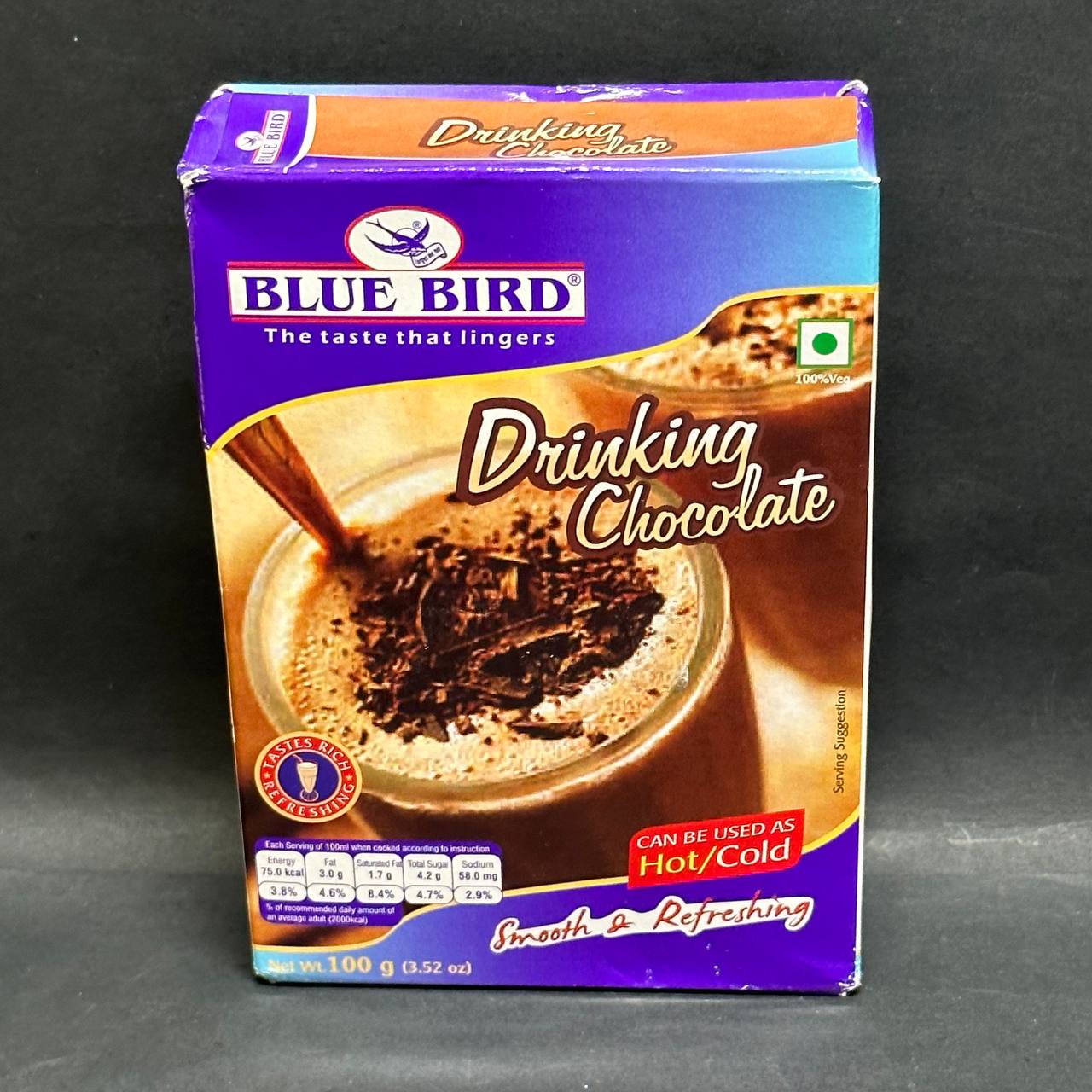 Drinking chocolate - Blue bird 100 gms – Sweetkraft | Baking supplies