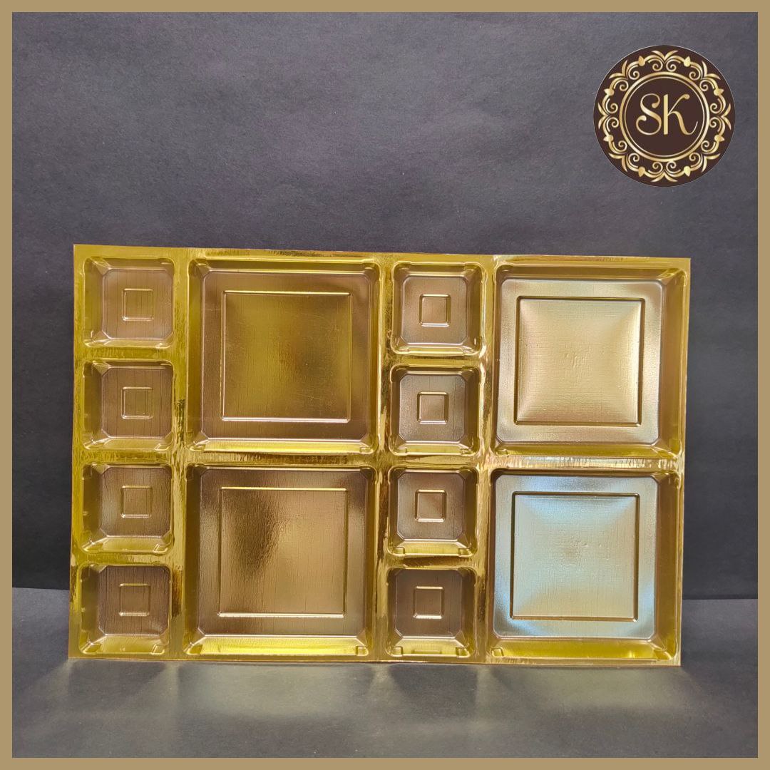 24 DC golden tray 6*4 - (Pack of 10) – Sweetkraft | Baking supplies
