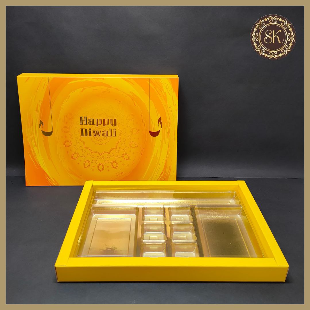 24 Diwali Box with Pataka Cavity & Lid (D.No-004) – Sweetkraft | Baking ...