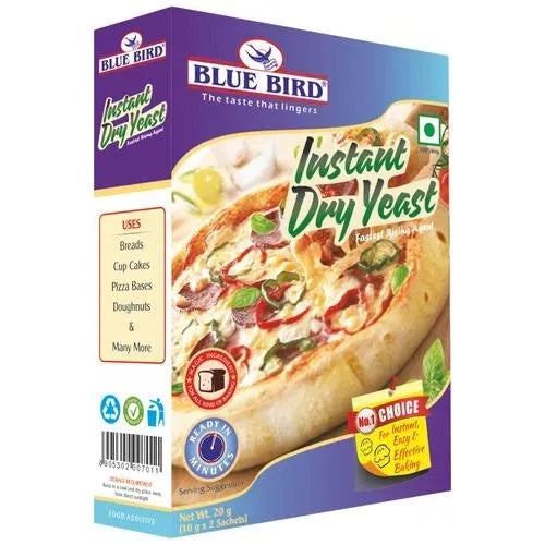 Dry Yeast - Blue bird 20g – Sweetkraft | Baking supplies