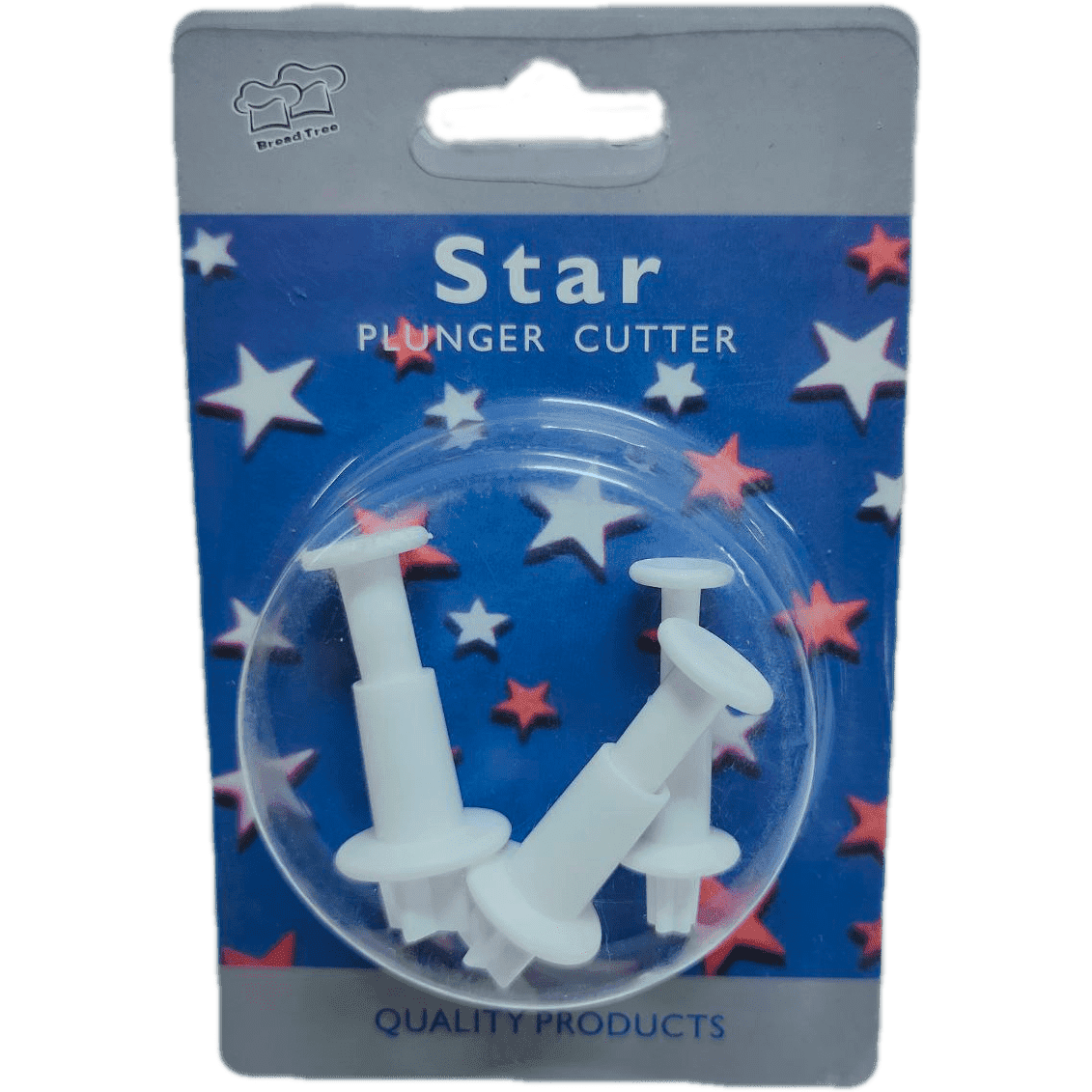 Star Plunger Cutter (3pcs) – Sweetkraft | Baking supplies